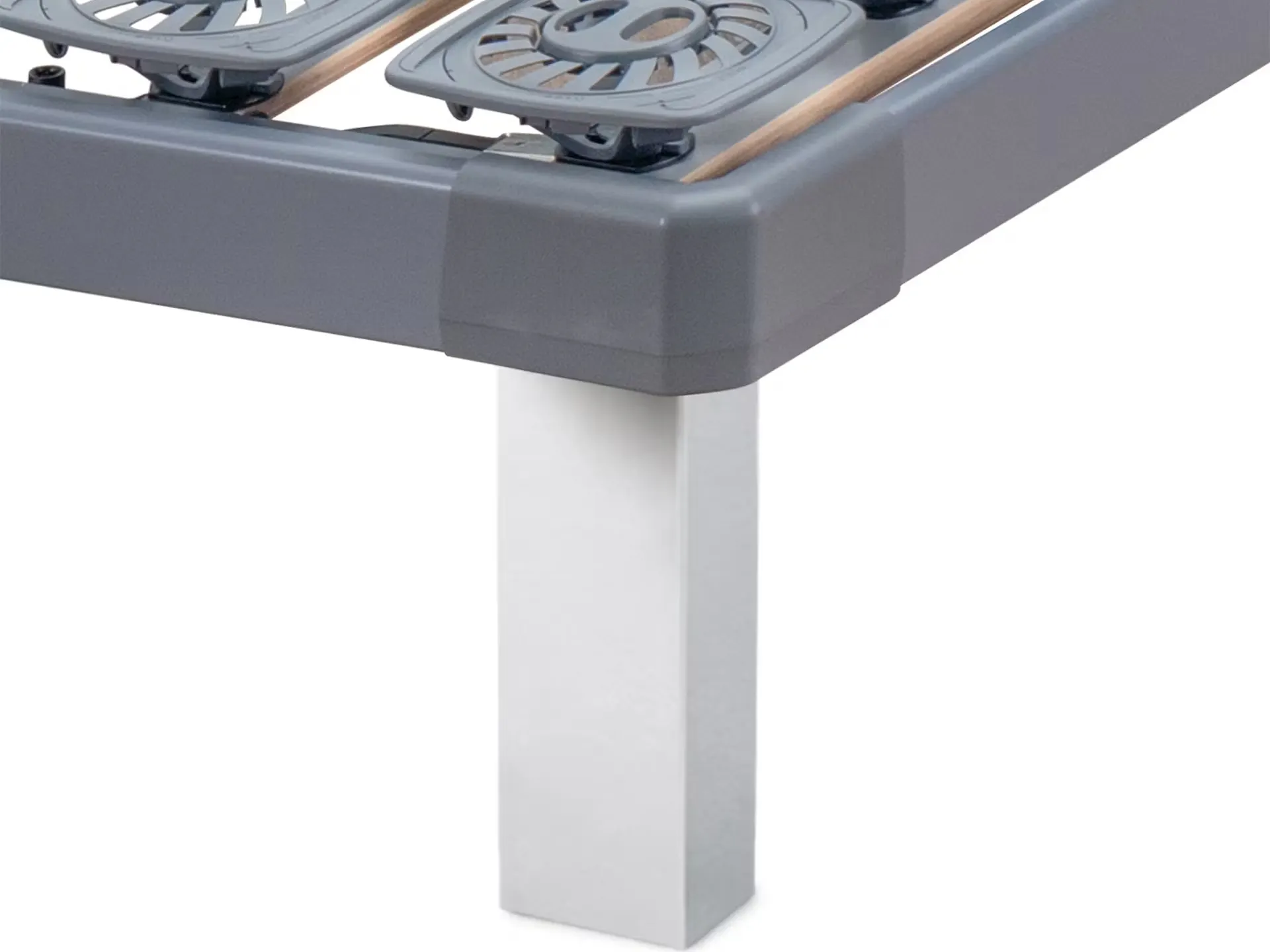 TEMPUR Dualfuss: Schiefergrau für Premium Flex Systeme